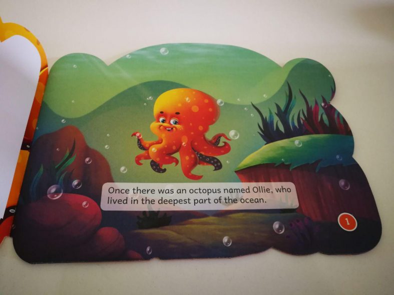 Animal Shape Book – Octopus | Markas Si Kecil