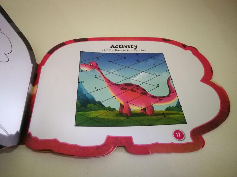 Animal Shape Book – Brachiosaurus | Markas Si Kecil