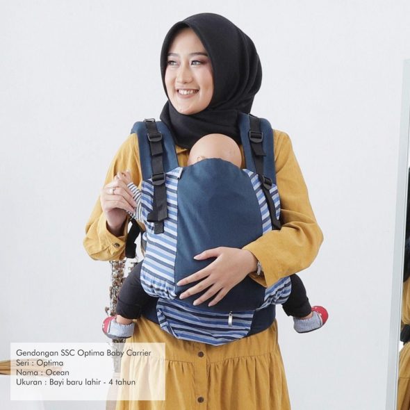 NaNa Optima SSC Ergonomics Baby Carrier – (Ocean) | Markas Si Kecil
