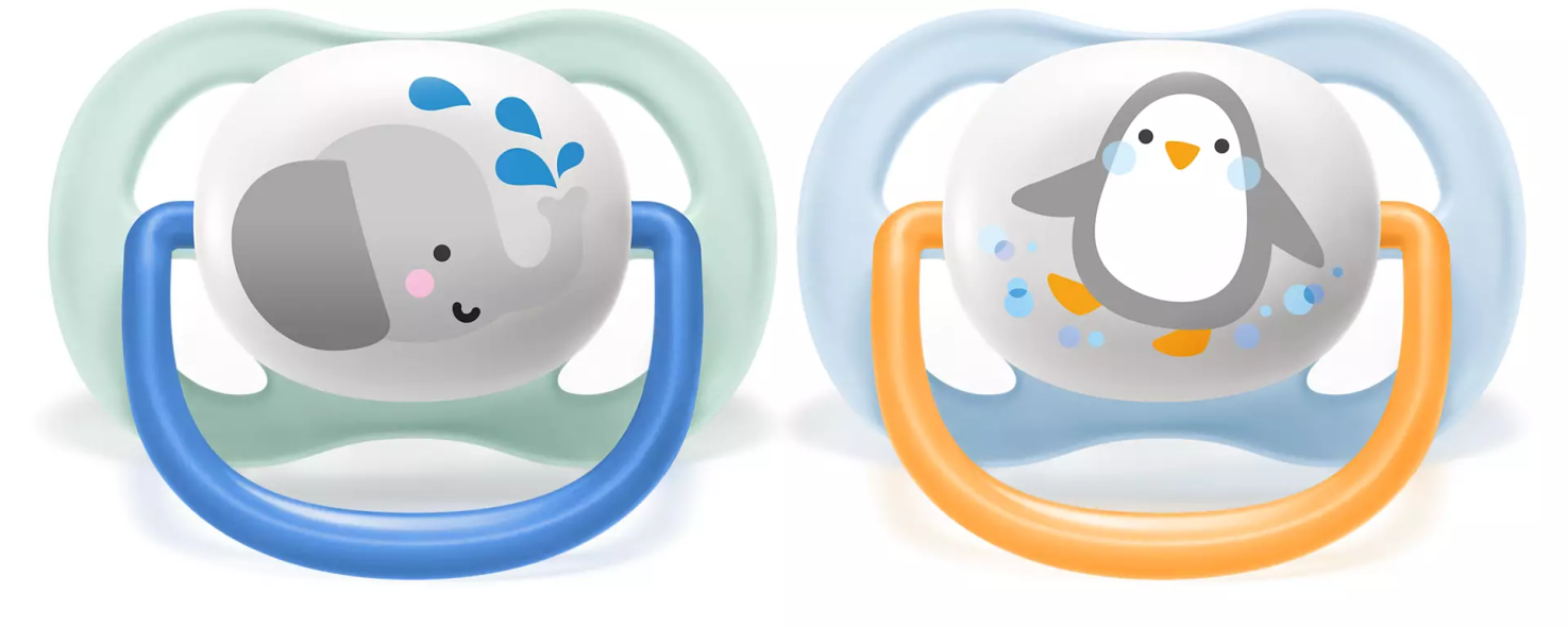 Philips Avent Ultra Air Animal Pacifier Orthodontic 0-6m | Markas Si Kecil