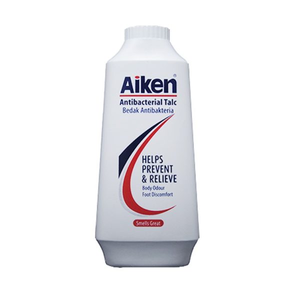 Aiken Antibacterial Talc 150g | Markas Si Kecil